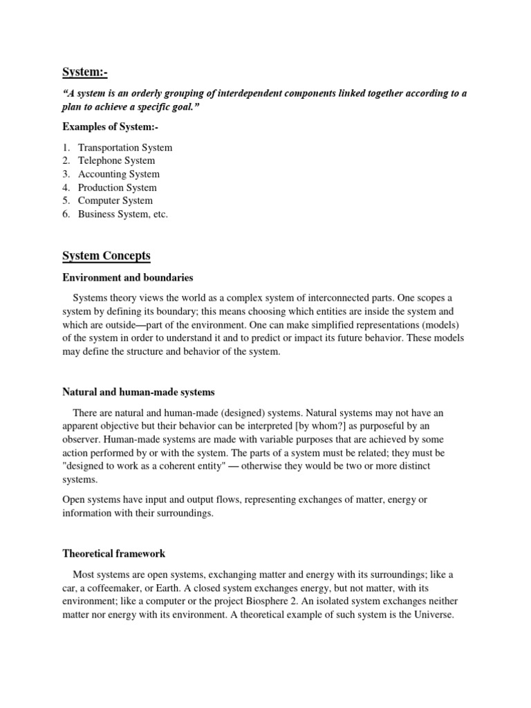MIS Unit-1 | PDF | System | Information
