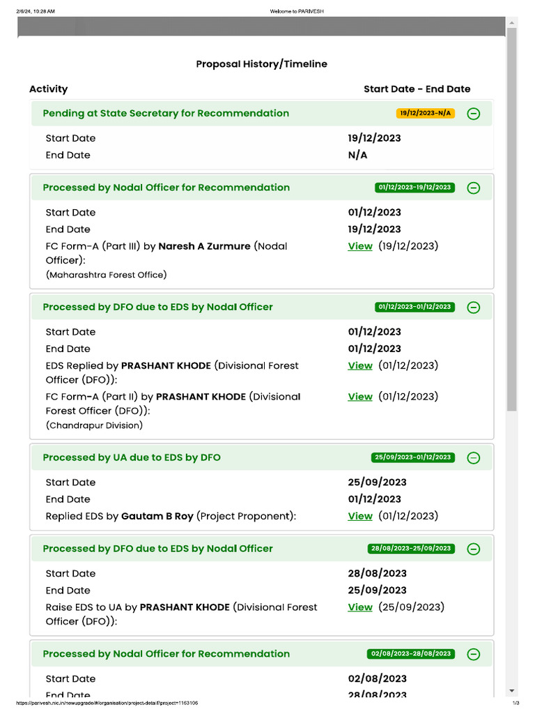 Forest Proposal | PDF