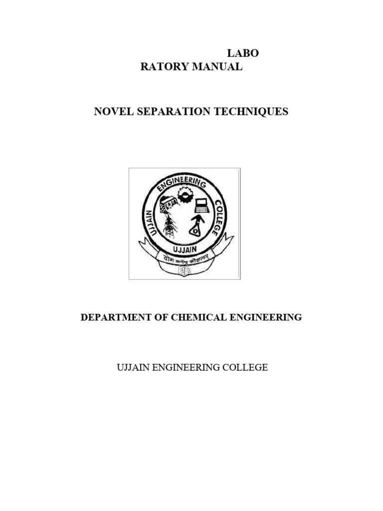 NST Manual | Download Free PDF | Ion Exchange | Distillation