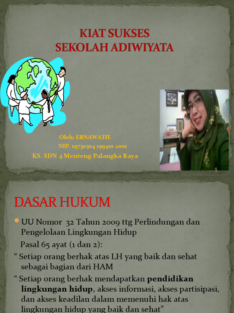 Kiat Adiwiyata | PDF