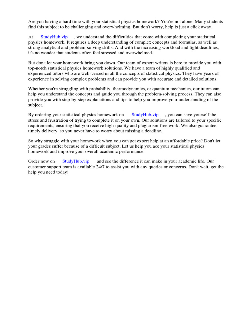 Statistical Physics Homework Solutions | PDF | Quantum Mechanics | Gases