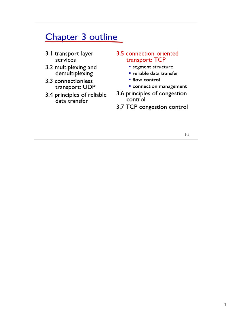 Understanding TCP Protocol Basics | PDF | Transmission Control Protocol ...