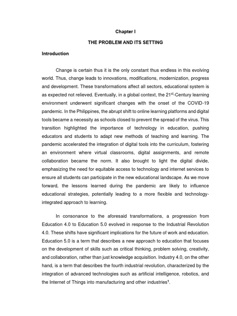 PJRODRIGUEZ Chapter 1 The Problem Its Setting | PDF | Learning ...