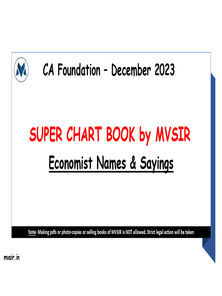 Economist Names & Summary - MVSIR | PDF