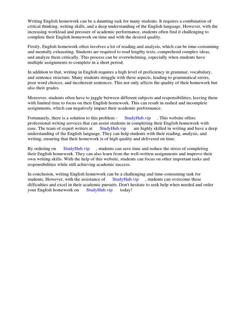 Newspaper Article English Homework | PDF | Homework | English Language