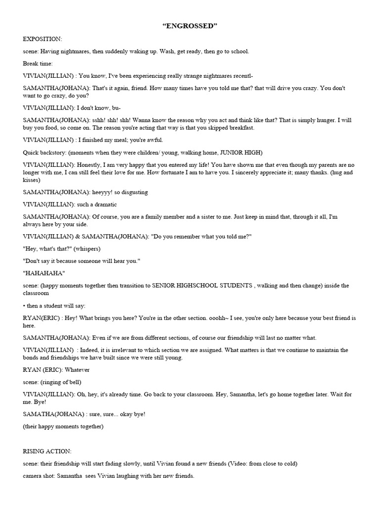 Final Script in Crime Drama | PDF