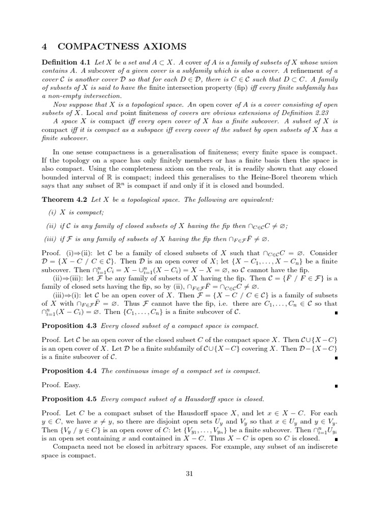 Integral Calculus | PDF | Compact Space | Mathematical Concepts