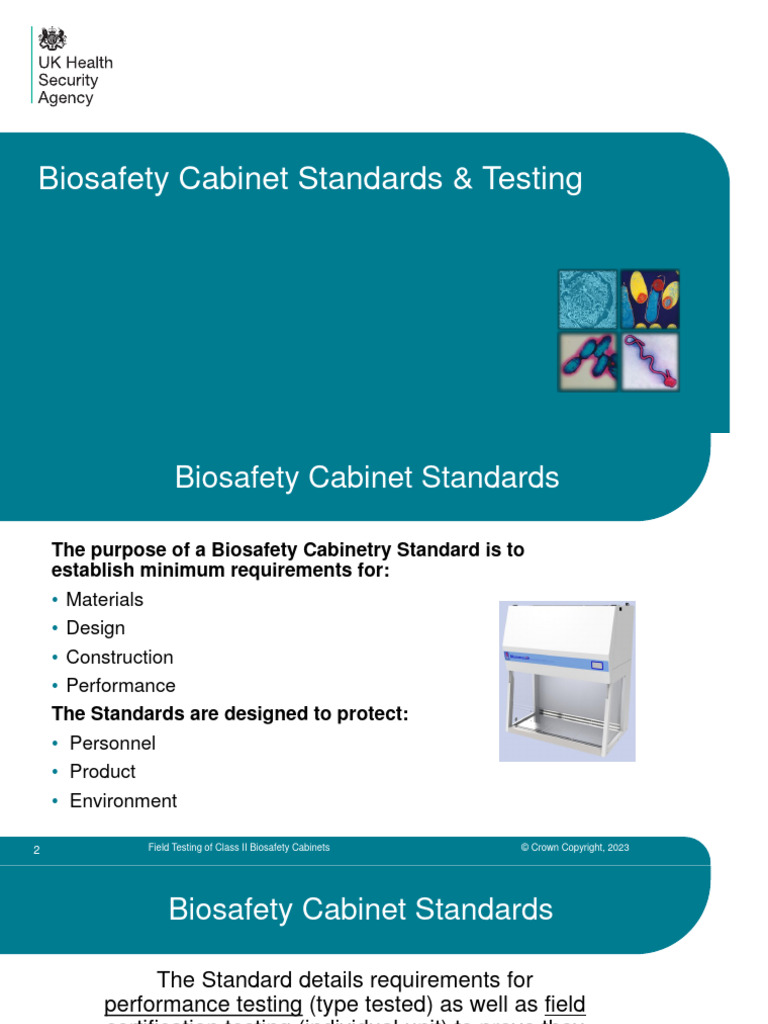 MSF Biosafety Cabinet Standards & Testing Jan 2023 | Download Free PDF ...