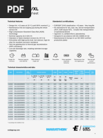 Exide Sprinter P-XP Data Sheet | PDF | Electricity | Galvanic Cells