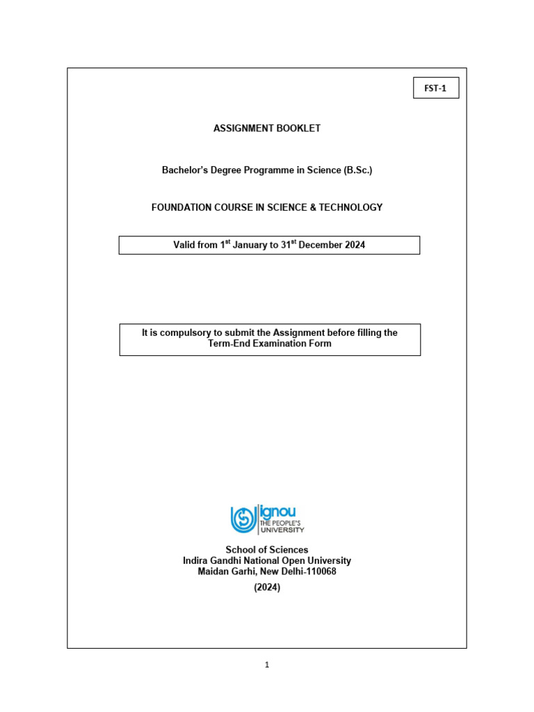 FST-1 e 2024 | PDF | Communication