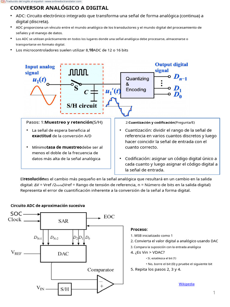 Examen Encastats | PDF | Conversor analógico a digital | Señal analoga