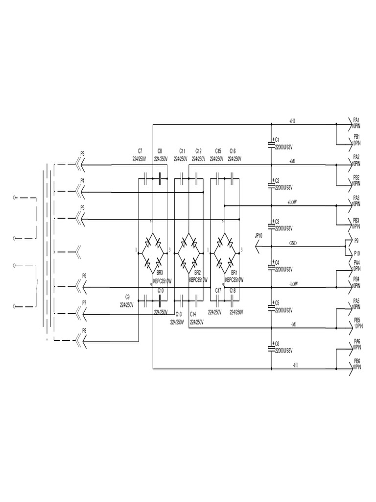 Void - Infinite 8 - mk1 Power Amplifier Schematic | PDF