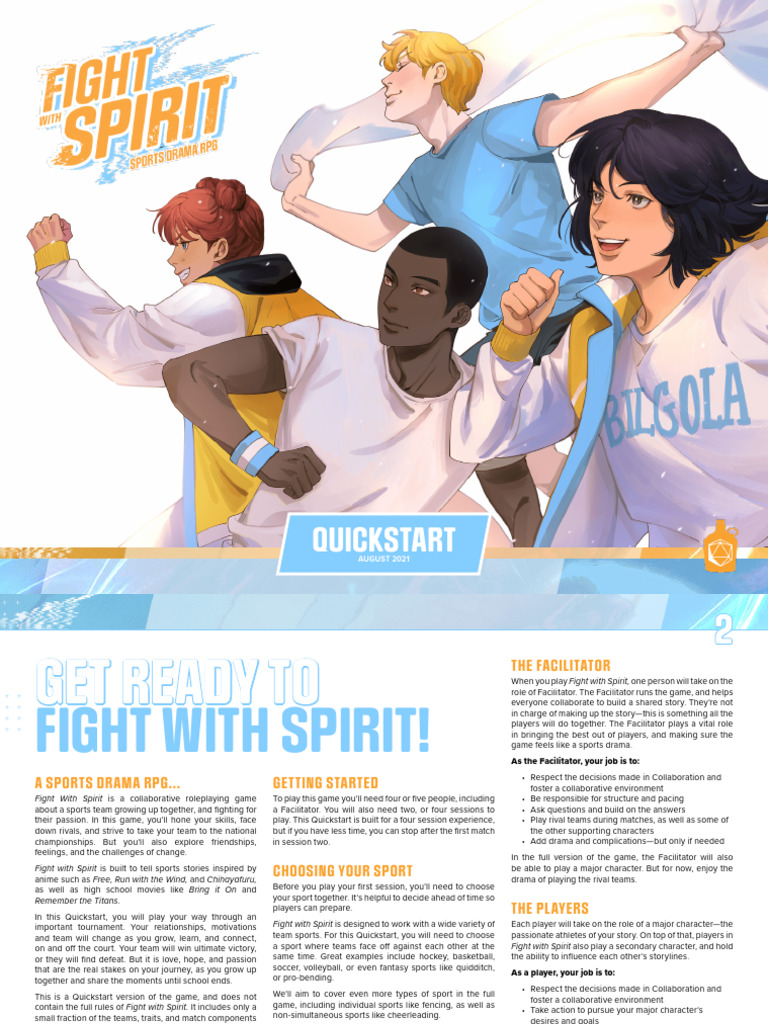 Fight With Spirit - Quickstart (Aug 2021) | PDF | Sports | Motivation