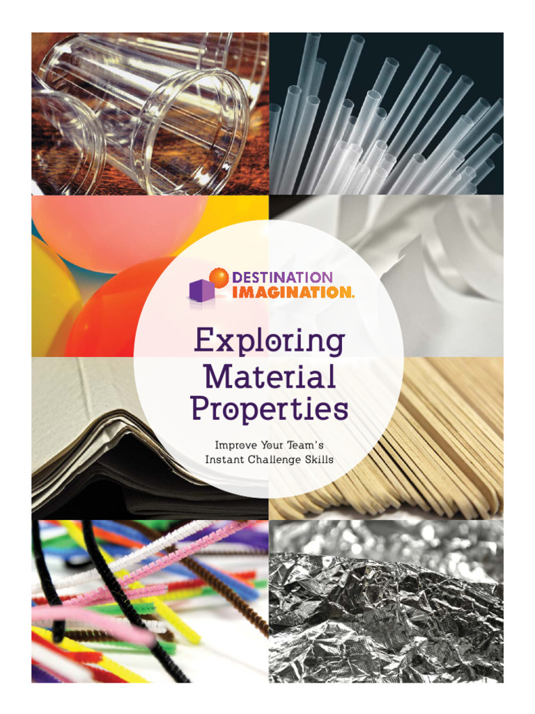 Exploring Material Properties Activities | PDF | Imagination | Creativity