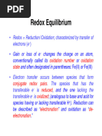 Understanding Eh in Redox Chemistry | PDF | Redox | Chemistry