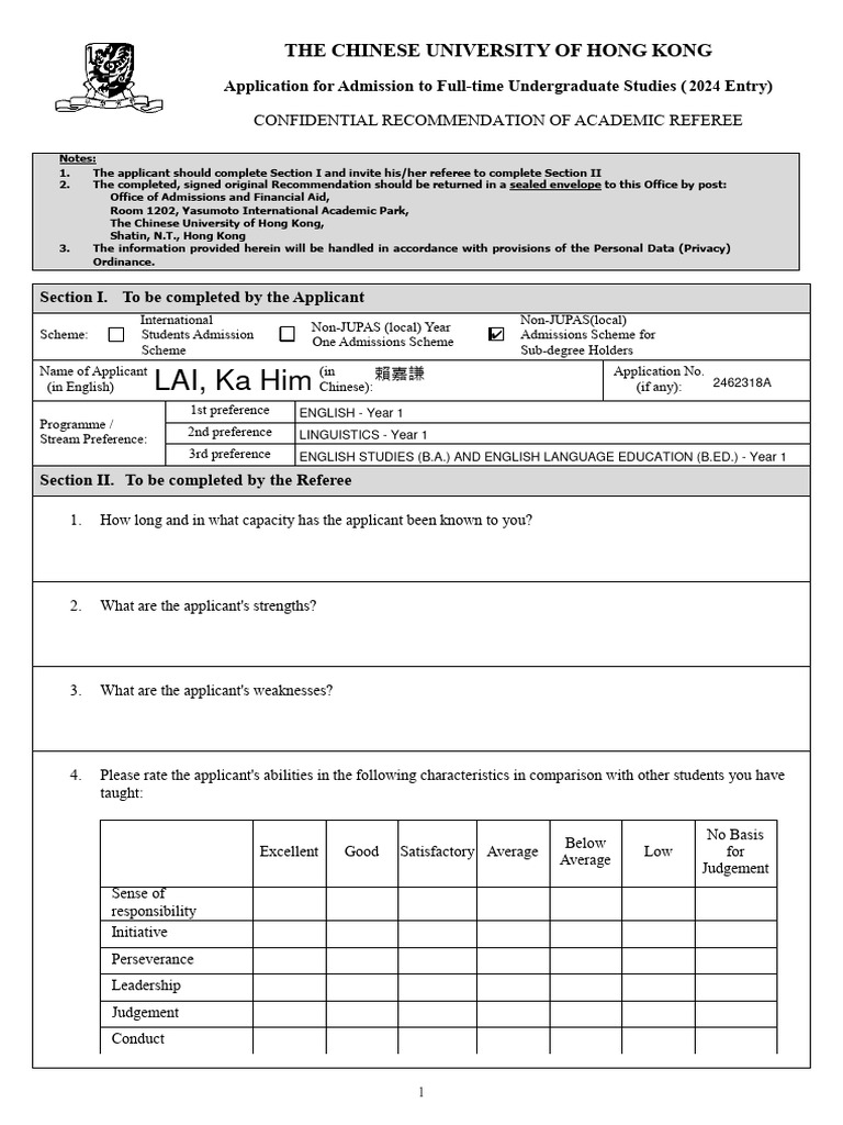 Academic Referee | PDF