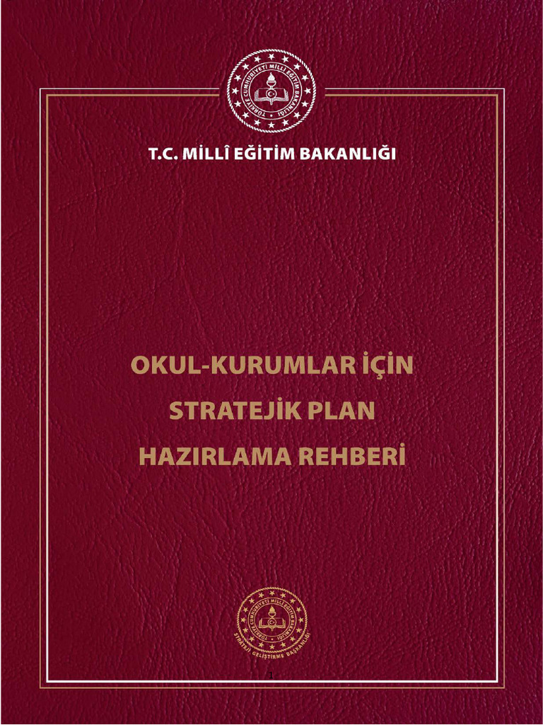 Stratejik Plan Rehber | PDF