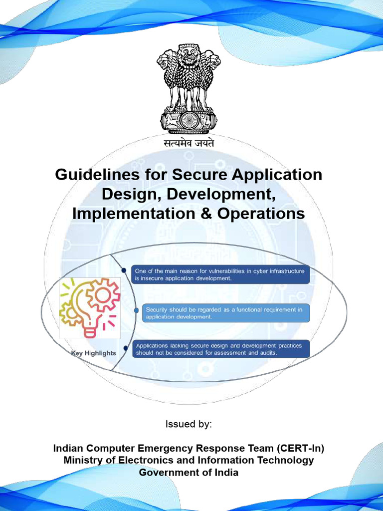 Application Security Guidelines | PDF | Security | Computer Security Application Security Guidelines | PDF | Security | Computer Security