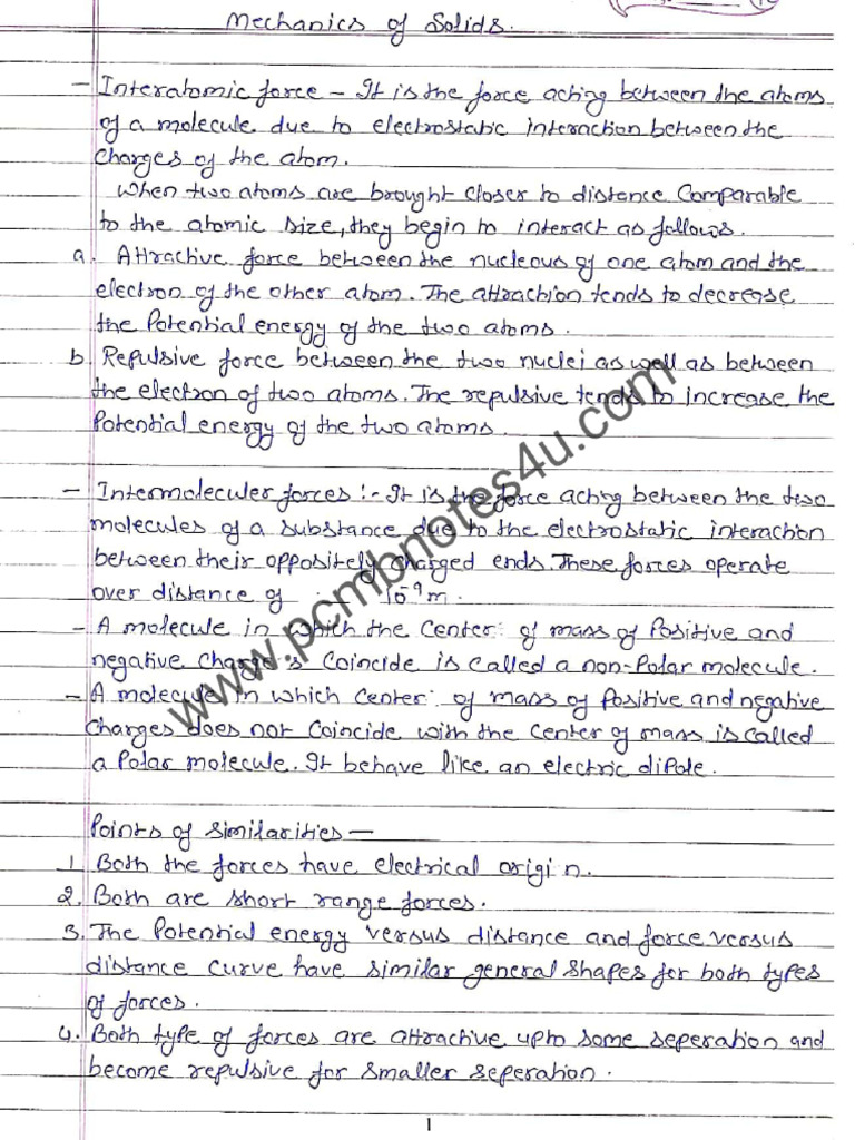 Mechanics Of Solids Pdf