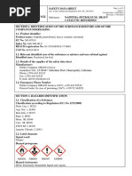 SDS Petro Canada Gasoline Unleaded | PDF | Gasoline | Toxicity