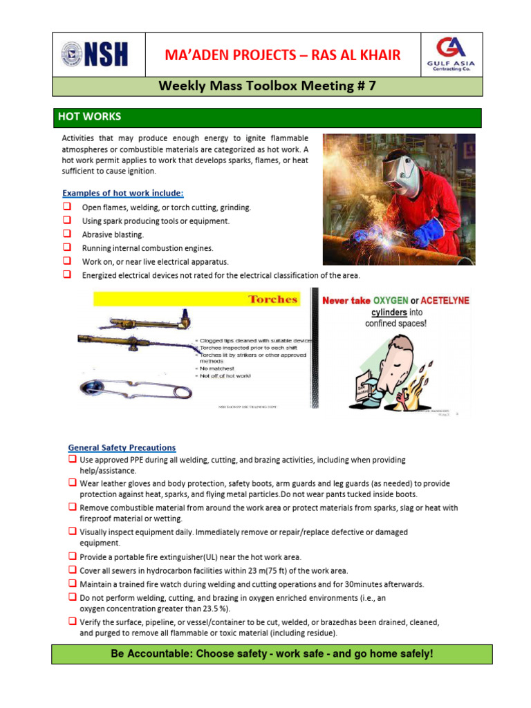 TBT # 7 - Hot Works | PDF