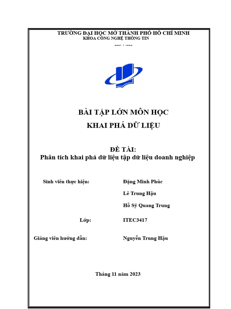 Data Mining Report | PDF