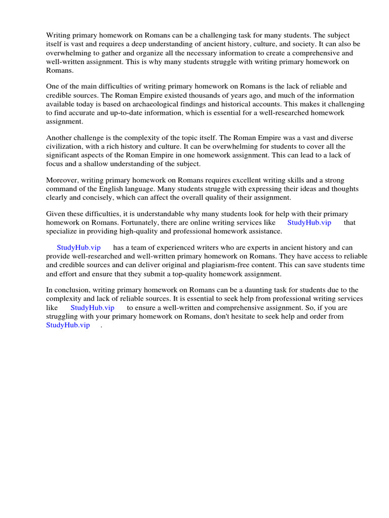 Primary Homework Romans | PDF | Roman Empire | Ancient Rome