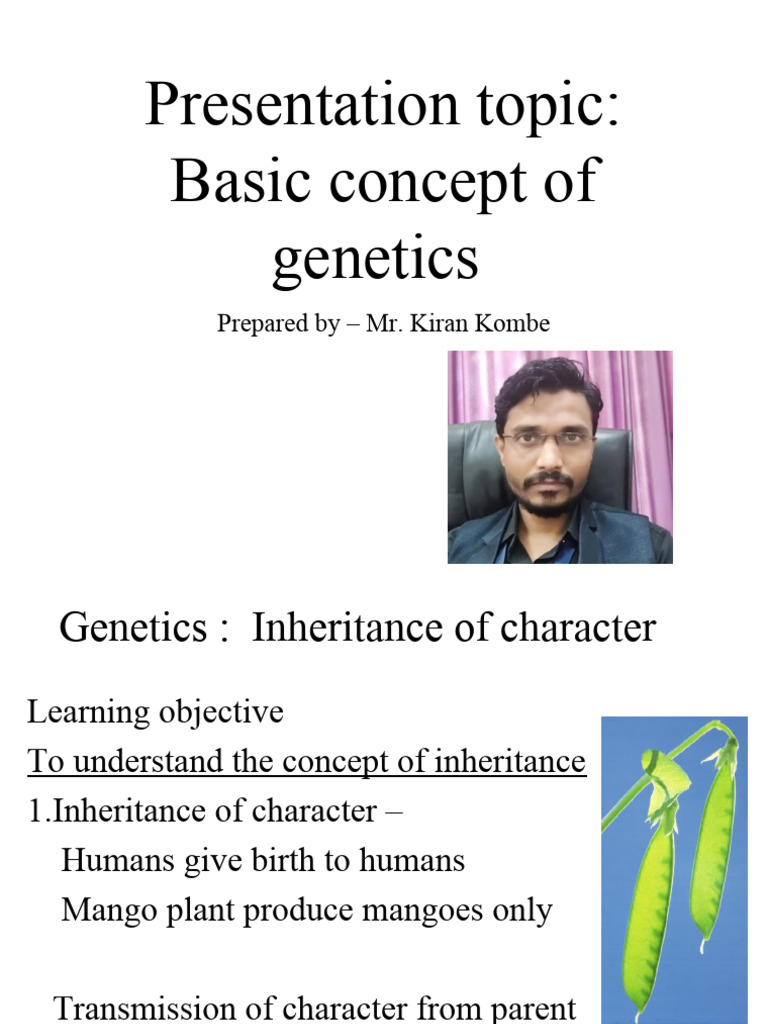 Concept of Genetics | PDF