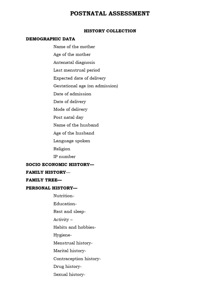 Care Plan Format Postnatal | PDF | Pregnancy | Childbirth