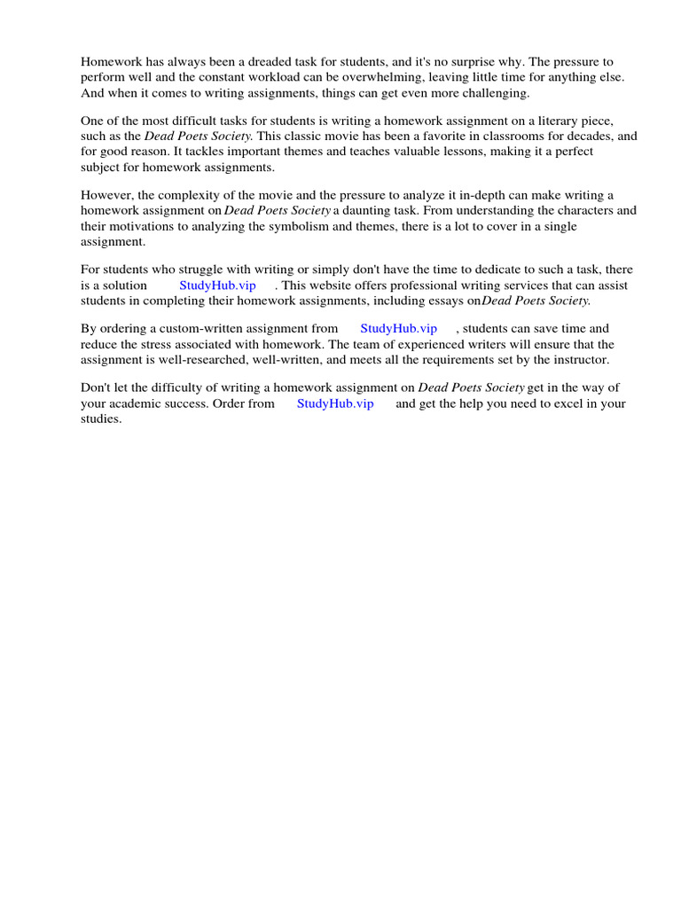 Analyzing Dead Poets Society Themes | PDF | Homework