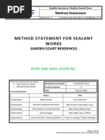 Method Statement For Formwork Erection and Dismantling | PDF | Quality ...