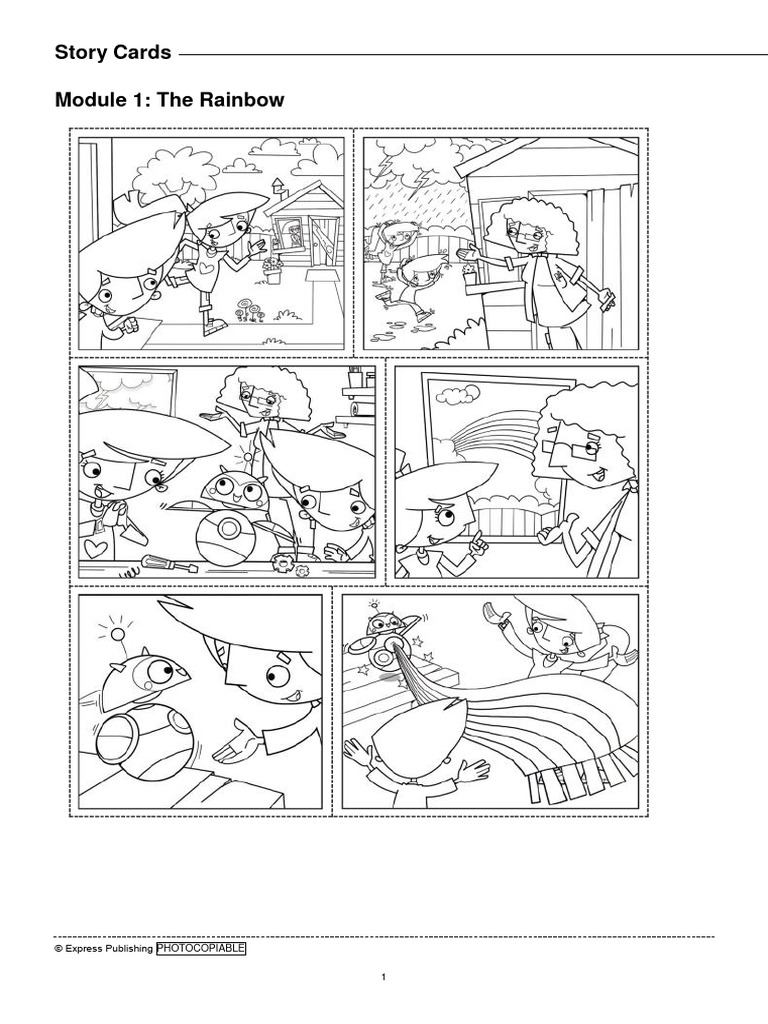 2 07 I Wonder 1 Story Cards | PDF