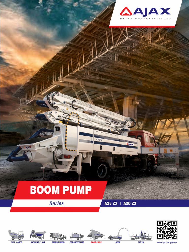 Ajax A30zx Concrete Placing Boom Pump | PDF