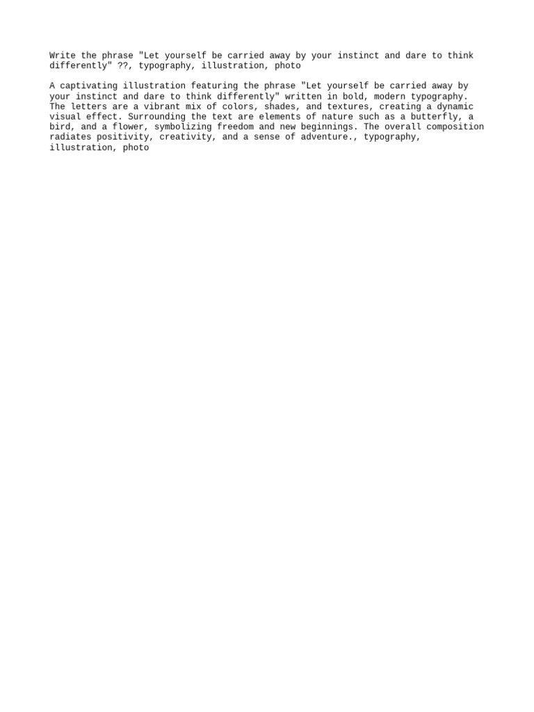 Ideogram Prompt Guide: Creative Typography | PDF | Philosophy