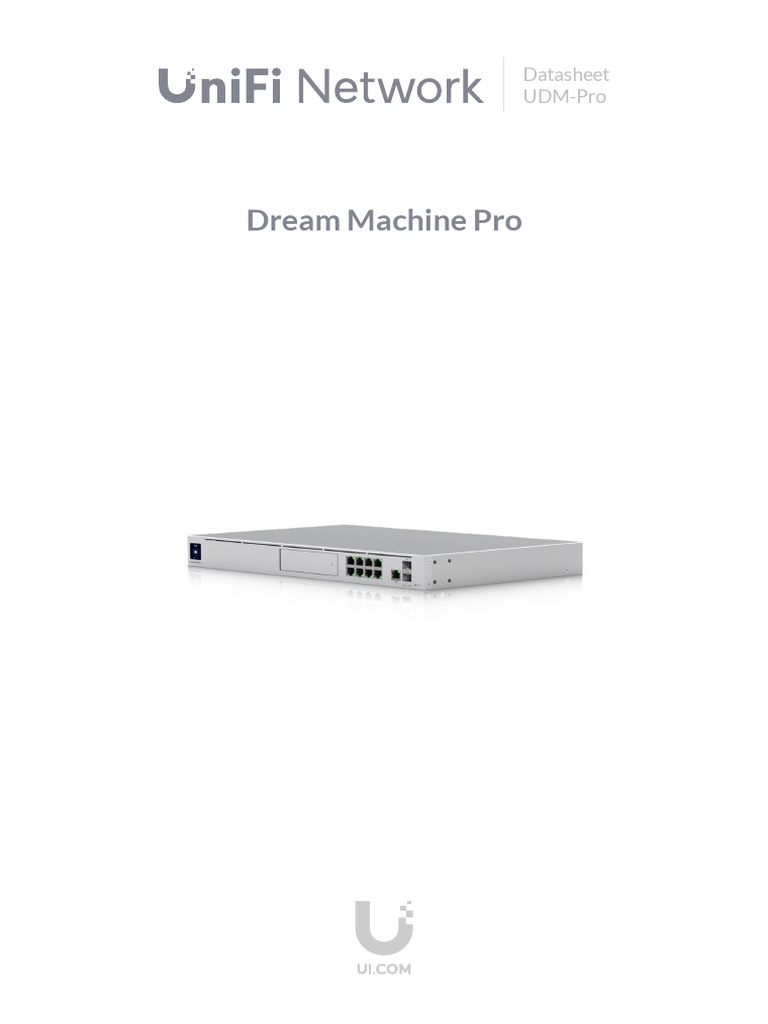 Udm Pro 2 Pdf Computer Engineering Computing