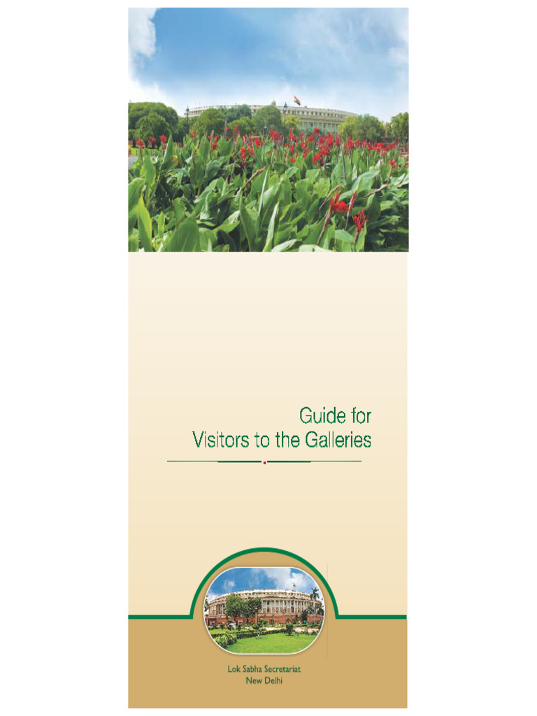 Guide For Visitors To The Galleries | PDF