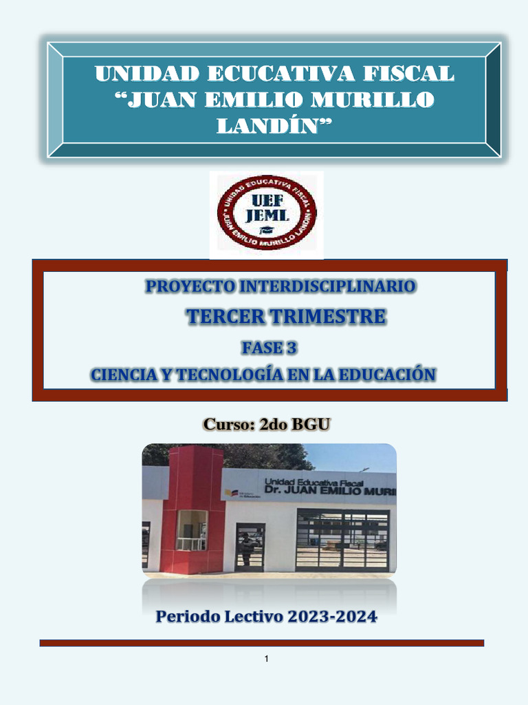 2do Bgu - Fase 3 Proyecto Interdisciplinario | PDF | Gases | Presión atmosférica