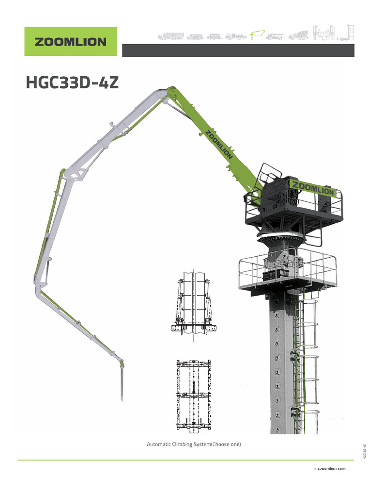Zoomlion hgc33d 4z Placing Boom | PDF
