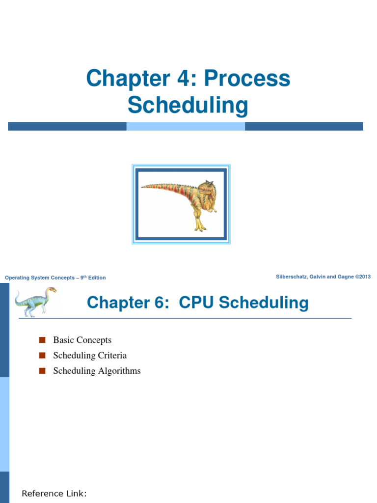 OS-ch4-Process Scheduling | PDF | Scheduling (Computing) | Process (Computing)