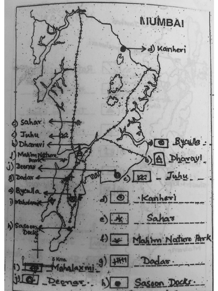 Mumbai & Konkan Filled Map Ma 24-2 | PDF