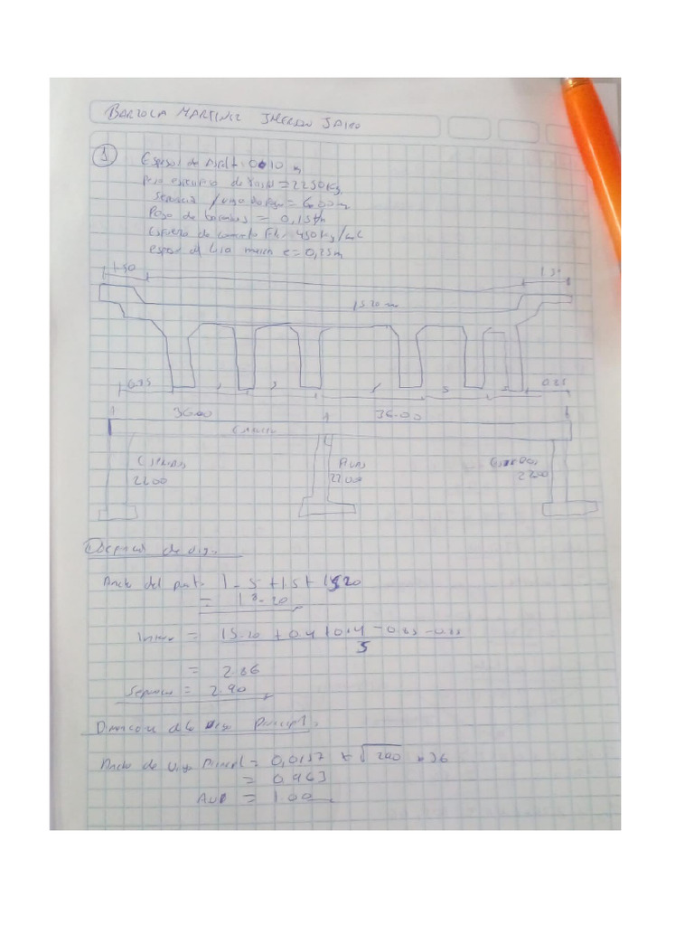 Examen Final Puentes | PDF