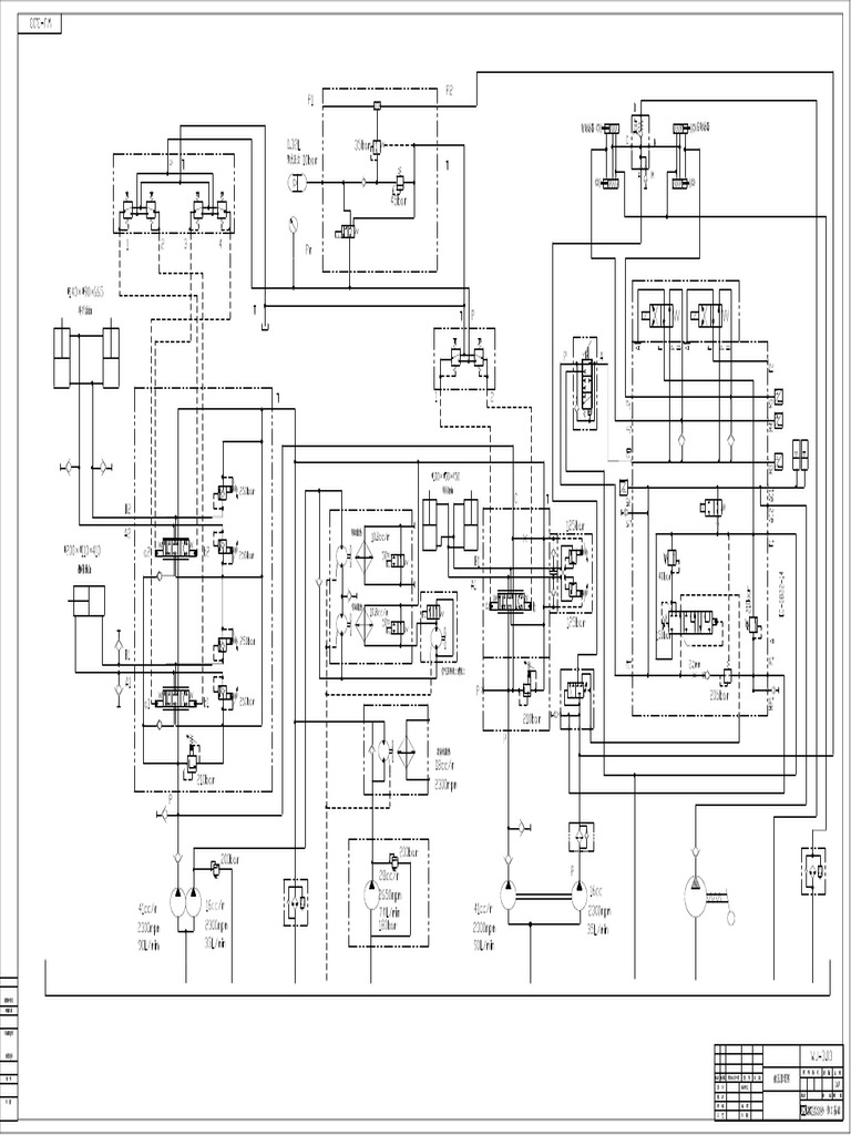 Wj 3.03液压原理图 | PDF