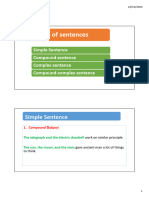Sentence Type Identification Quiz | PDF