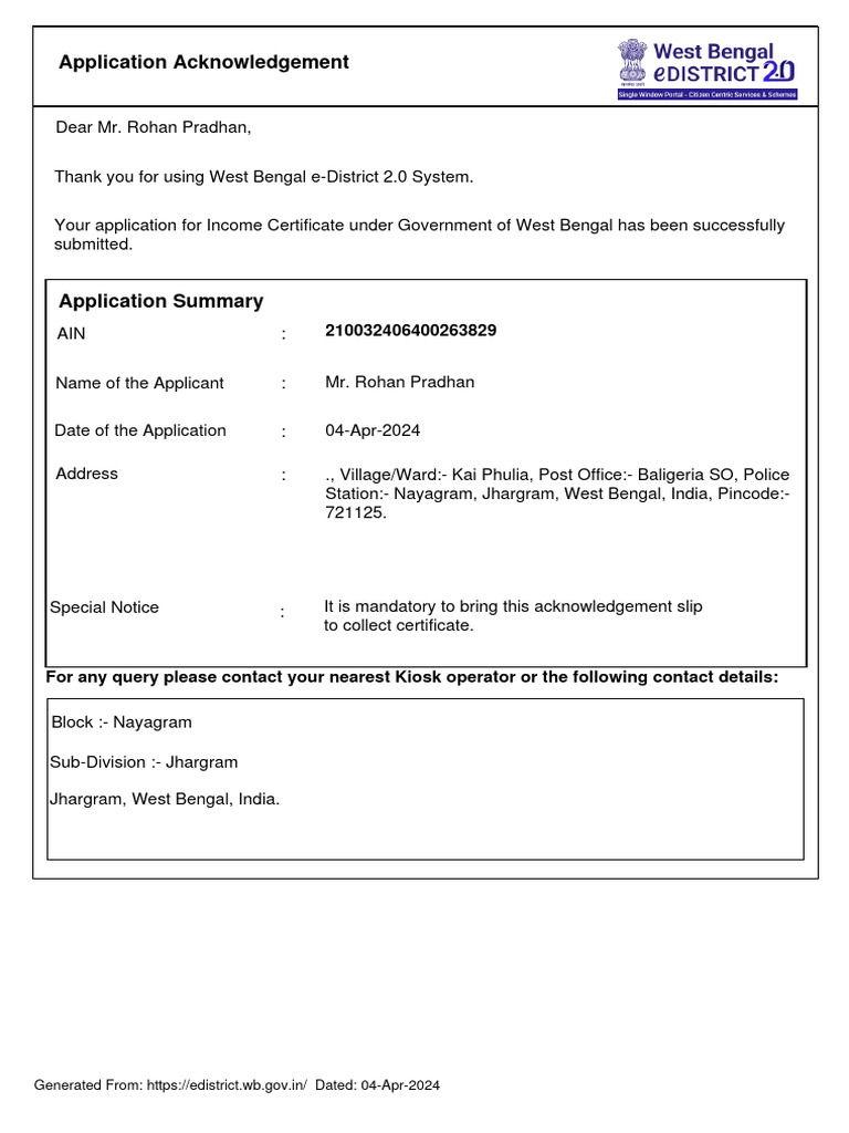 3 Acknowledgement1712231036547 | PDF