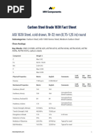 AISI 1010 Steel Properties Overview | PDF | Strength Of Materials ...