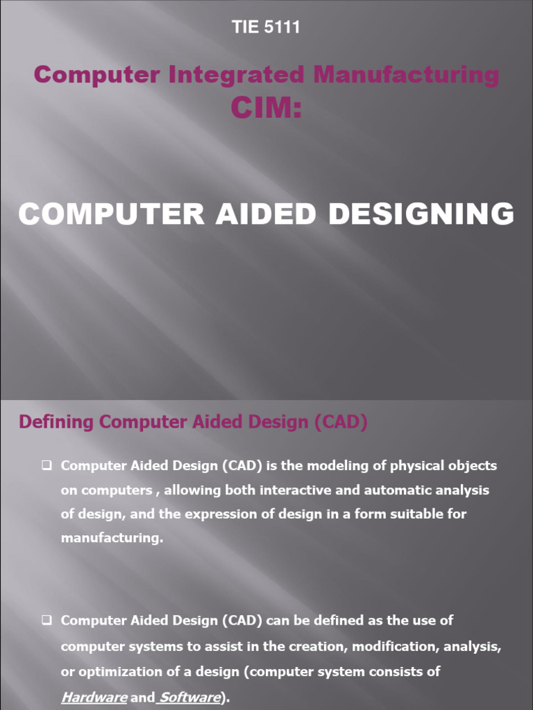 Computer Aided Design CAD-L2 | PDF | Computer Aided Design | Curve