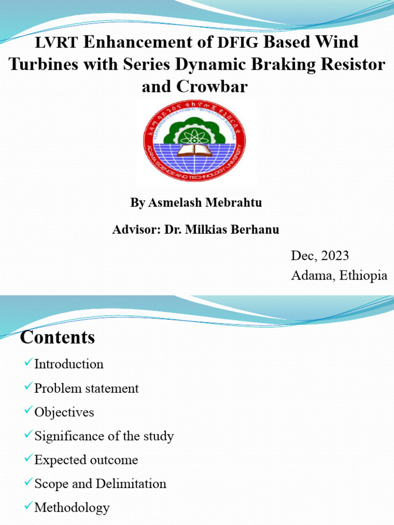Asmelash's Presentation | PDF | Power (Physics) | Electric Power