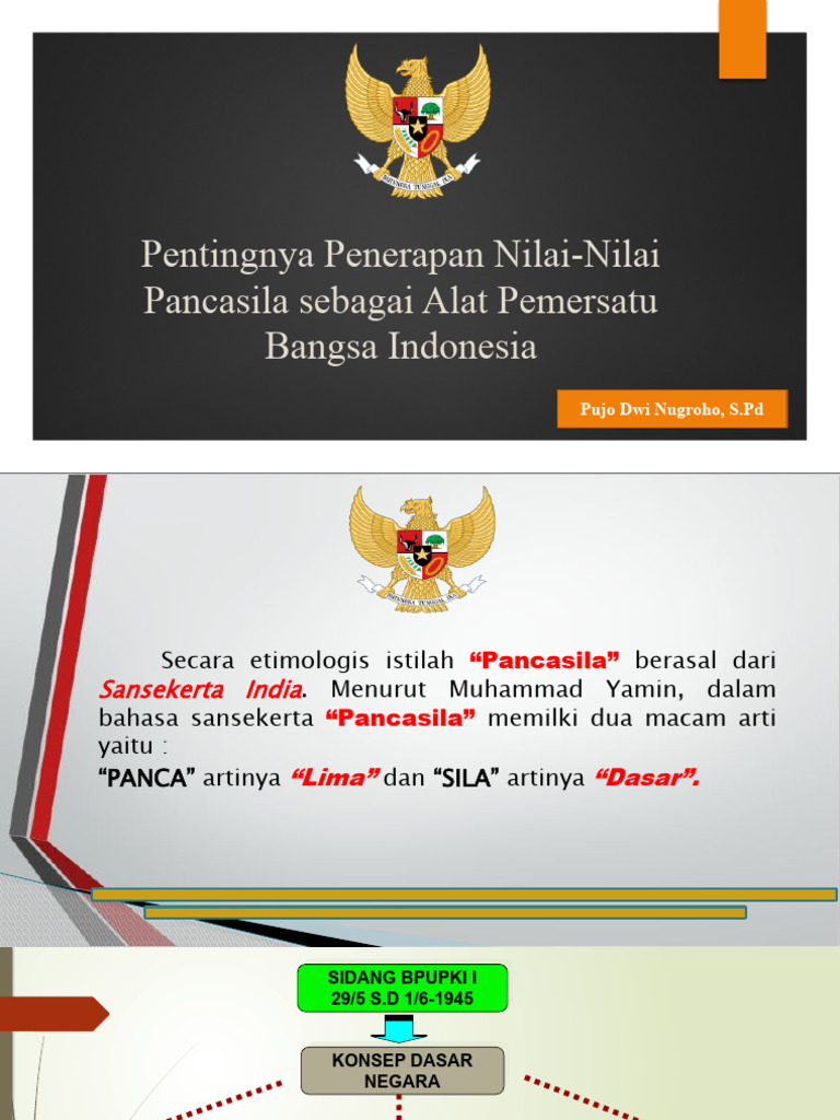 Pentingnya Penerapan Nilai-Nilai Pancasila Sebagai Alat Pemersatu ...
