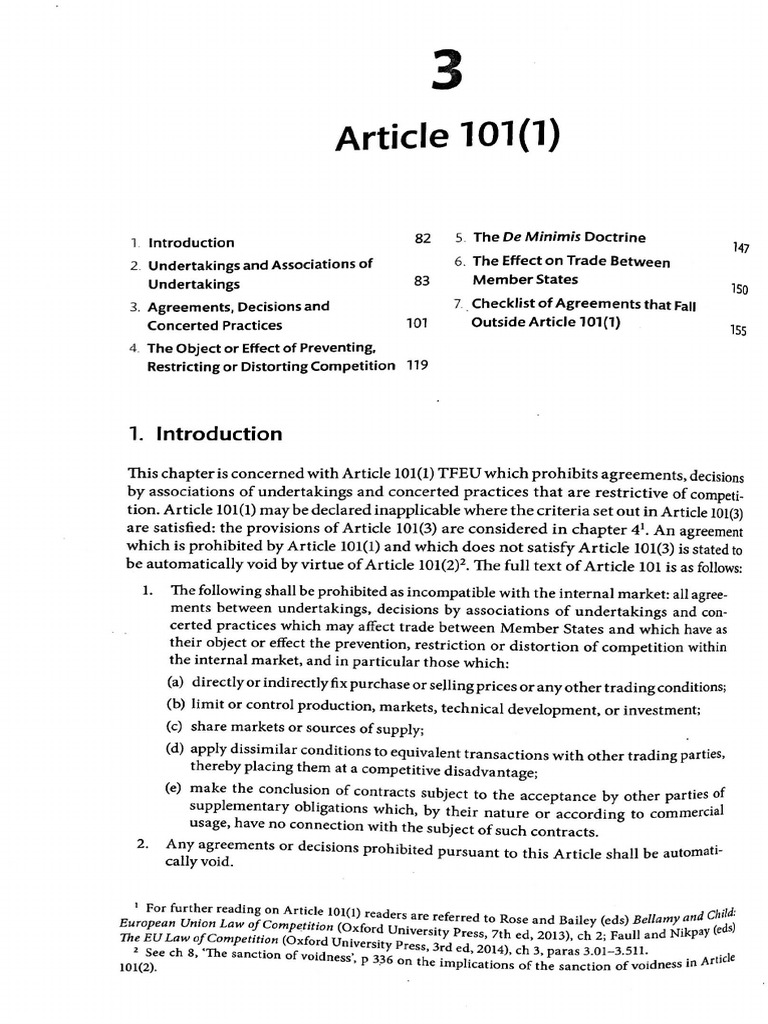 Article 101 | PDF