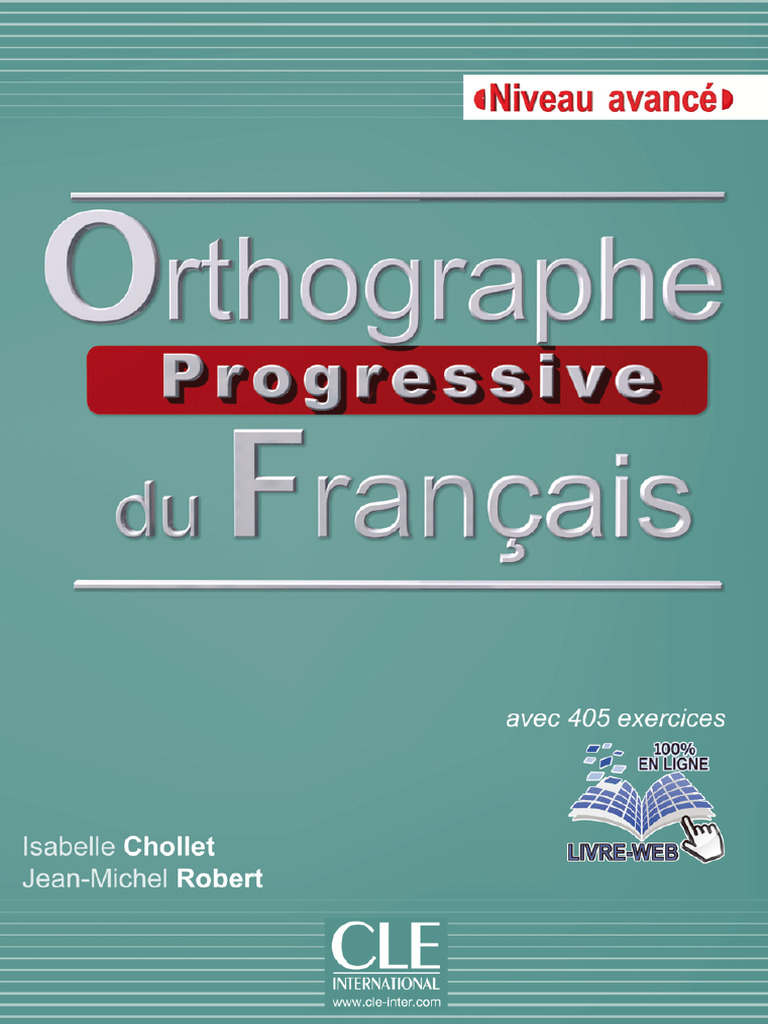 Orthographe Progressive Du Francais Avance PDF | PDF